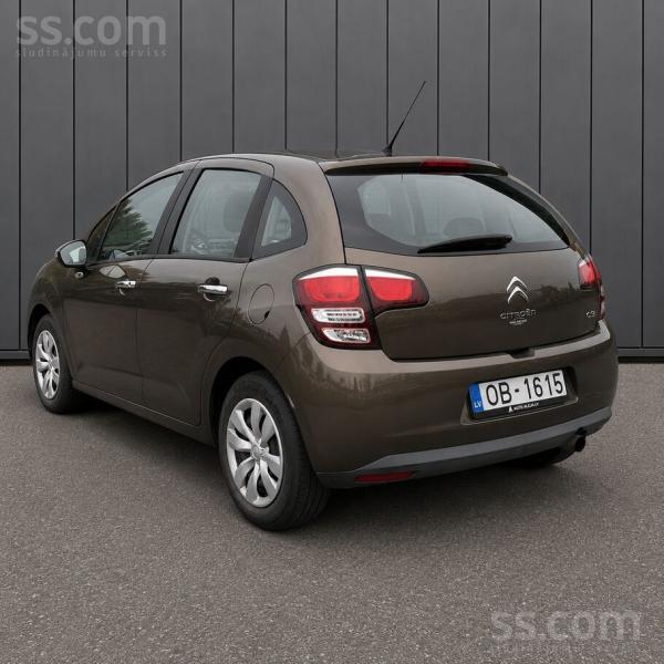 Brown Citroen C3 2014 in Riga, with an engine capacity of 1.60 L and mileage of 239 thousand km for 4300 €, photo 6 on AUTOMOTO.COM.LV