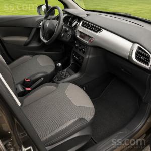 Brown Citroen C3 2014 in Riga, with an engine capacity of 1.60 L and mileage of 239 thousand km for 4300 €, photo 13 on AUTOMOTO.COM.LV