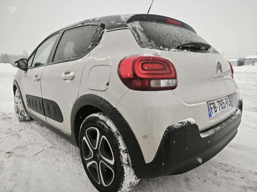 Brūns Citroen C3 2018 Panevēža, ar dzinēja tilpumu 1.20 L un nobraukumu 157 tūkst. km par 4400 €, foto 4 vietnē AUTOMOTO.COM.LV
