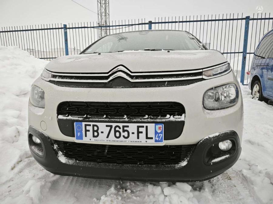 Brūns Citroen C3 2018 Panevēža, ar dzinēja tilpumu 1.20 L un nobraukumu 157 tūkst. km par 4400 €, foto 6 vietnē AUTOMOTO.COM.LV
