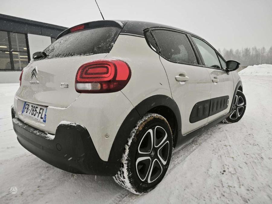 Brūns Citroen C3 2018 Panevēža, ar dzinēja tilpumu 1.20 L un nobraukumu 157 tūkst. km par 4400 €, foto 8 vietnē AUTOMOTO.COM.LV