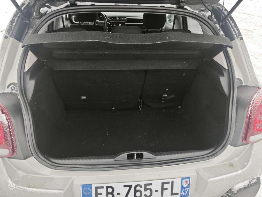 Brūns Citroen C3 2018 Panevēža, ar dzinēja tilpumu 1.20 L un nobraukumu 157 tūkst. km par 4400 €, foto 15 vietnē AUTOMOTO.COM.LV