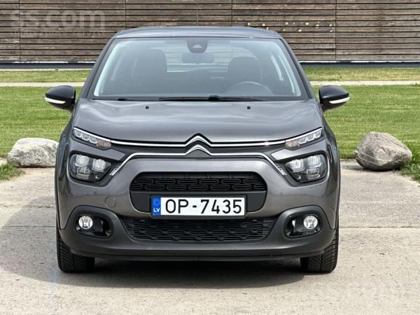 Brown Citroen C3 2022 in Riga, with an engine capacity of 1.20 L and mileage of 99 thousand km for 11599 €, photo 3 on AUTOMOTO.COM.LV