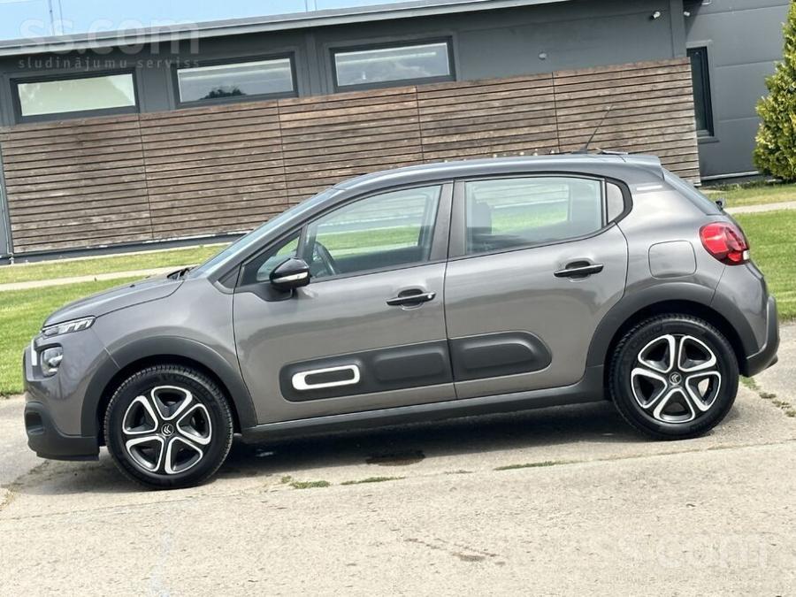 Brown Citroen C3 2022 in Riga, with an engine capacity of 1.20 L and mileage of 99 thousand km for 11599 €, photo 10 on AUTOMOTO.COM.LV