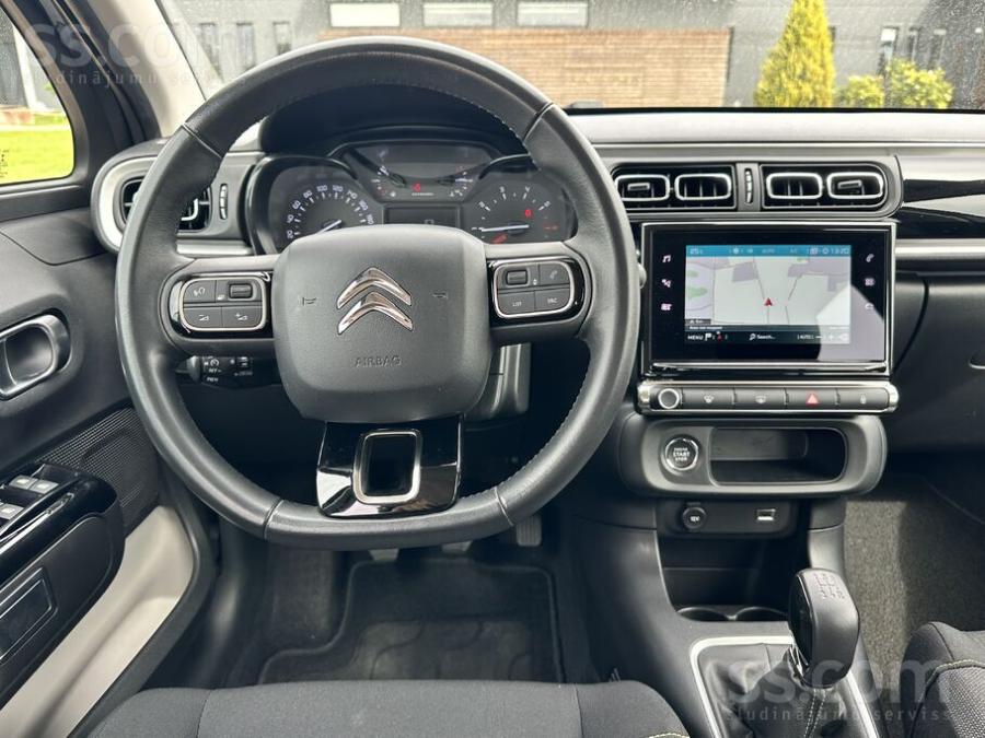 Brown Citroen C3 2022 in Riga, with an engine capacity of 1.20 L and mileage of 99 thousand km for 11599 €, photo 17 on AUTOMOTO.COM.LV