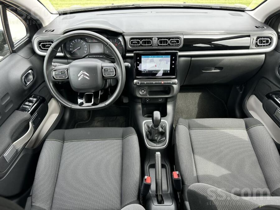 Brown Citroen C3 2022 in Riga, with an engine capacity of 1.20 L and mileage of 99 thousand km for 11599 €, photo 28 on AUTOMOTO.COM.LV