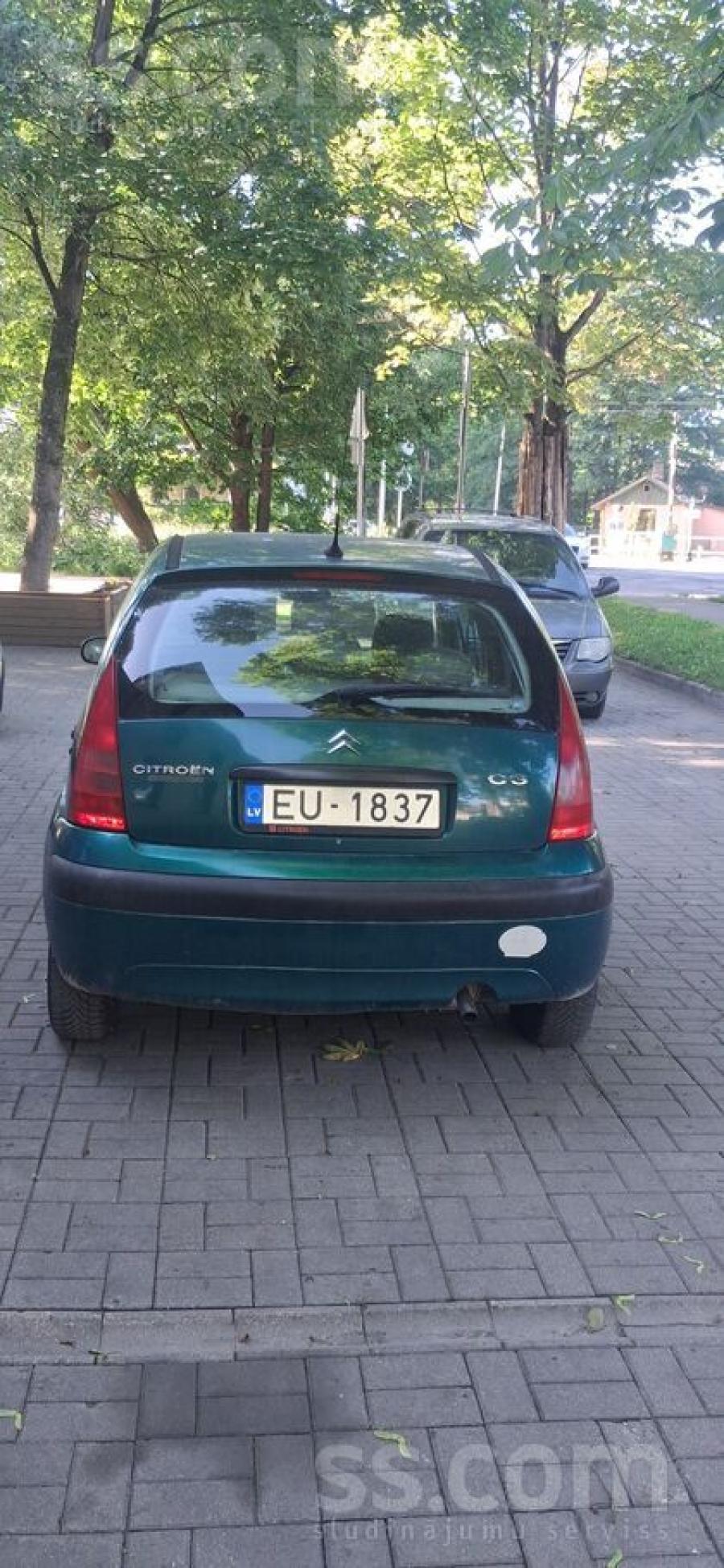Zaļš Citroen C3 2003 Rīga, ar dzinēja tilpumu 1.40 L un nobraukumu 216 tūkst. km par 500 €, foto 4 vietnē AUTOMOTO.COM.LV