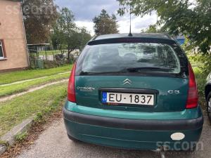 Green Citroen C3 2003 in Jelgava, with an engine capacity of 1.40 L and mileage of 219 thousand km for 250 €, photo 5 on AUTOMOTO.COM.LV