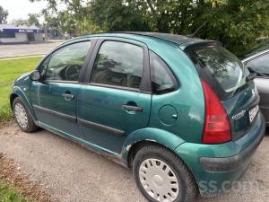 Green Citroen C3 2003 in Jelgava, with an engine capacity of 1.40 L and mileage of 219 thousand km for 250 €, photo 6 on AUTOMOTO.COM.LV