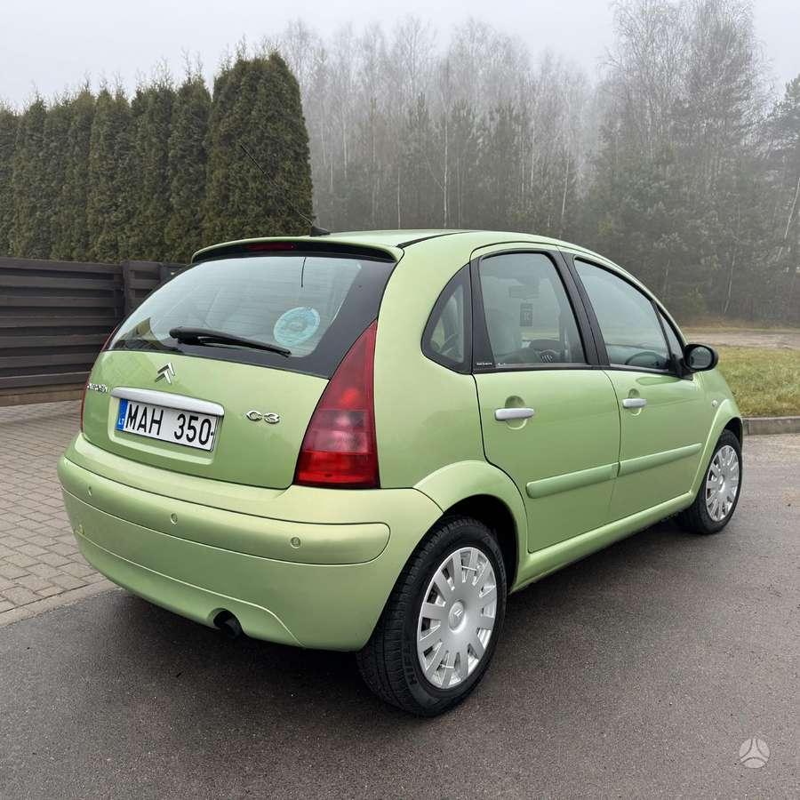 Zaļš Citroen C3 2004 Viļņa, ar dzinēja tilpumu 1.40 L un nobraukumu 260 tūkst. km par 1850 €, foto 3 vietnē AUTOMOTO.COM.LV