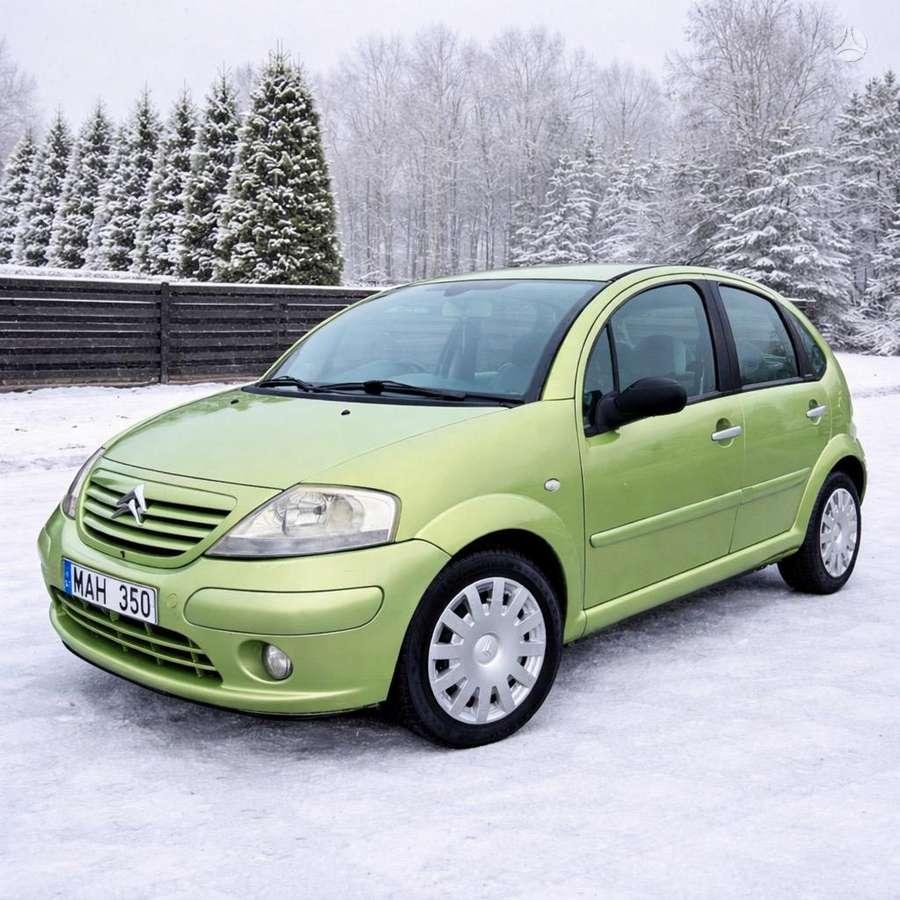 Zaļš Citroen C3 2004 Viļņa, ar dzinēja tilpumu 1.40 L un nobraukumu 260 tūkst. km par 1850 €, foto 2 vietnē AUTOMOTO.COM.LV