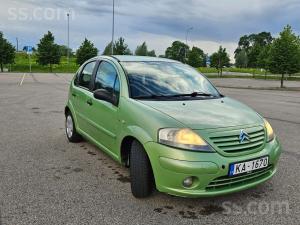 Zaļš Citroen C3 2004 Daugavpils, ar dzinēja tilpumu 1.40 L un nobraukumu 280 tūkst. km par 250 €, foto  vietnē AUTOMOTO.COM.LV