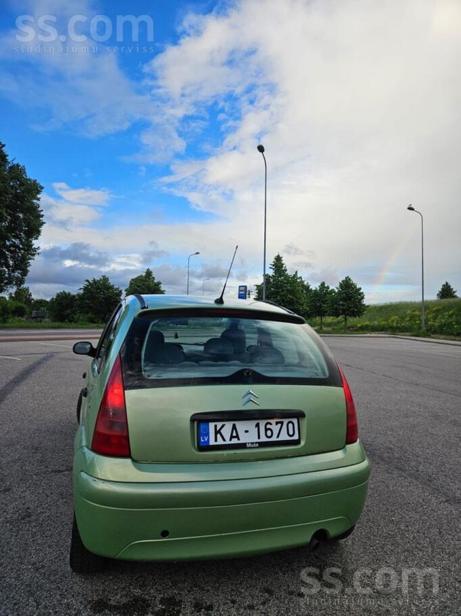 Zaļš Citroen C3 2004 Daugavpils, ar dzinēja tilpumu 1.40 L un nobraukumu 280 tūkst. km par 250 €, foto 4 vietnē AUTOMOTO.COM.LV