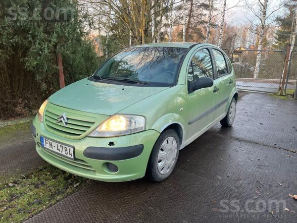 Zaļš Citroen C3 2005 Rīga, ar dzinēja tilpumu 1.40 L un nobraukumu 235 tūkst. km par 970 €, foto 1 vietnē AUTOMOTO.COM.LV