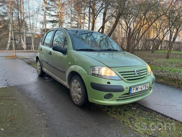 Zaļš Citroen C3 2005 Rīga, ar dzinēja tilpumu 1.40 L un nobraukumu 235 tūkst. km par 970 €, foto 2 vietnē AUTOMOTO.COM.LV