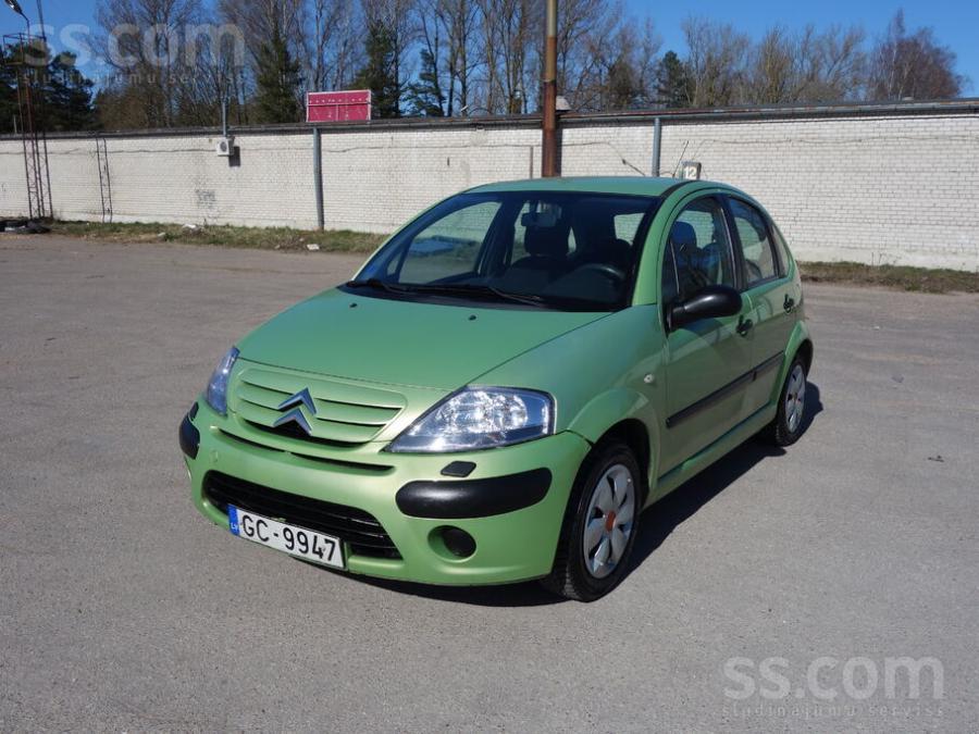 Zaļš Citroen C3 2006 Rīga, ar dzinēja tilpumu 1.40 L un nobraukumu 0 tūkst. km par 4750 €, foto 2 vietnē AUTOMOTO.COM.LV
