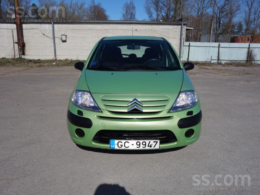 Zaļš Citroen C3 2006 Rīga, ar dzinēja tilpumu 1.40 L un nobraukumu 0 tūkst. km par 4750 €, foto 3 vietnē AUTOMOTO.COM.LV