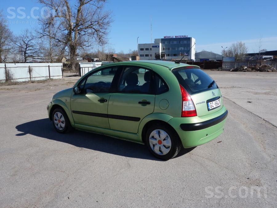 Zaļš Citroen C3 2006 Rīga, ar dzinēja tilpumu 1.40 L un nobraukumu 0 tūkst. km par 4750 €, foto 13 vietnē AUTOMOTO.COM.LV