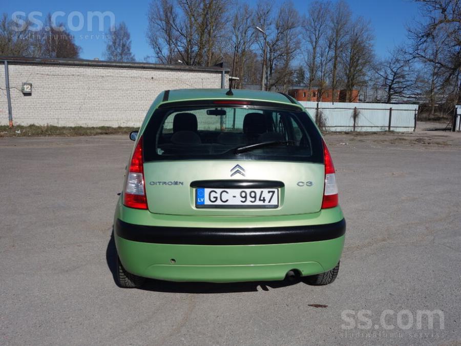 Zaļš Citroen C3 2006 Rīga, ar dzinēja tilpumu 1.40 L un nobraukumu 0 tūkst. km par 4750 €, foto 21 vietnē AUTOMOTO.COM.LV