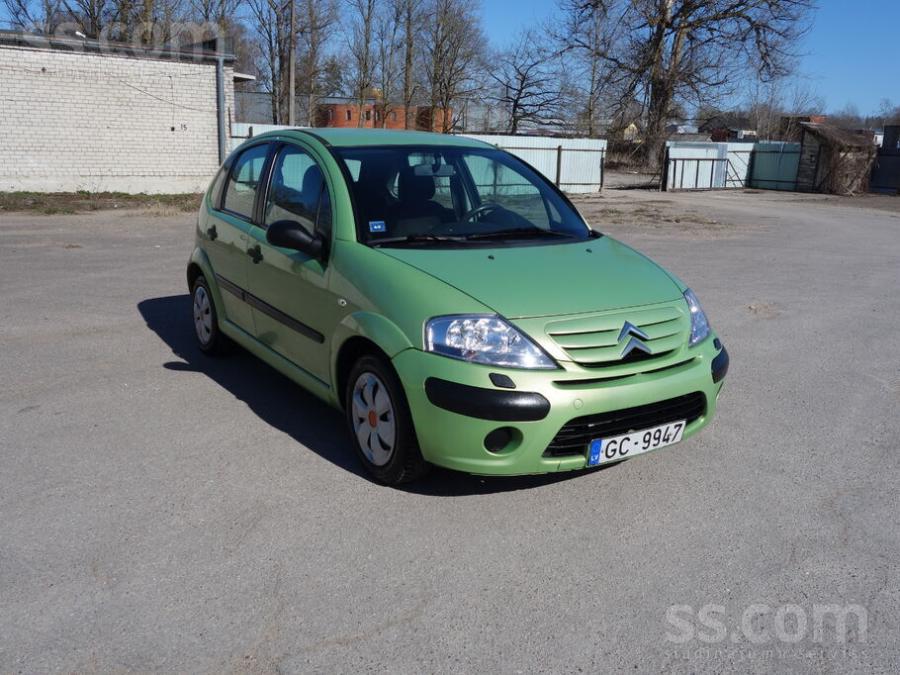 Zaļš Citroen C3 2006 Rīga, ar dzinēja tilpumu 1.40 L un nobraukumu 0 tūkst. km par 4750 €, foto 31 vietnē AUTOMOTO.COM.LV