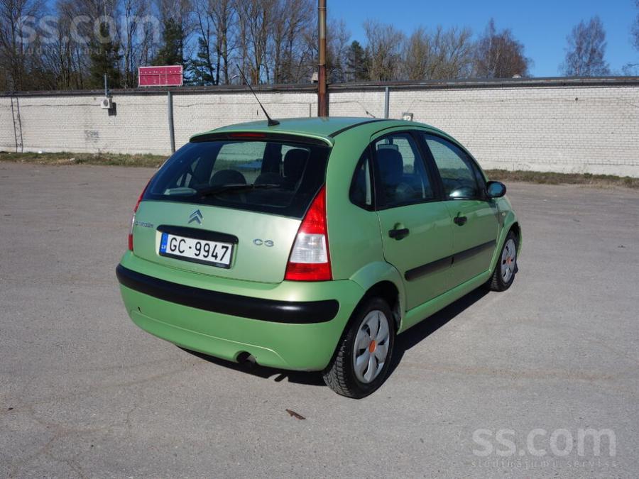 Zaļš Citroen C3 2006 Rīga, ar dzinēja tilpumu 1.40 L un nobraukumu 0 tūkst. km par 4750 €, foto 35 vietnē AUTOMOTO.COM.LV