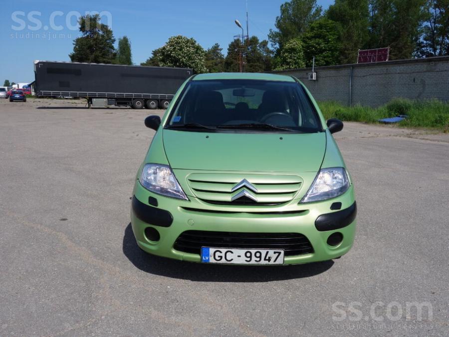 Zaļš Citroen C3 2006 Rīga, ar dzinēja tilpumu 1.40 L un nobraukumu 0 tūkst. km par 1550 €, foto 3 vietnē AUTOMOTO.COM.LV