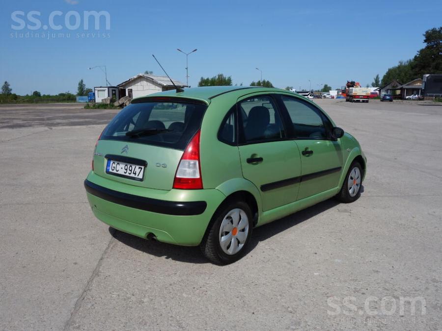 Zaļš Citroen C3 2006 Rīga, ar dzinēja tilpumu 1.40 L un nobraukumu 0 tūkst. km par 1550 €, foto 29 vietnē AUTOMOTO.COM.LV