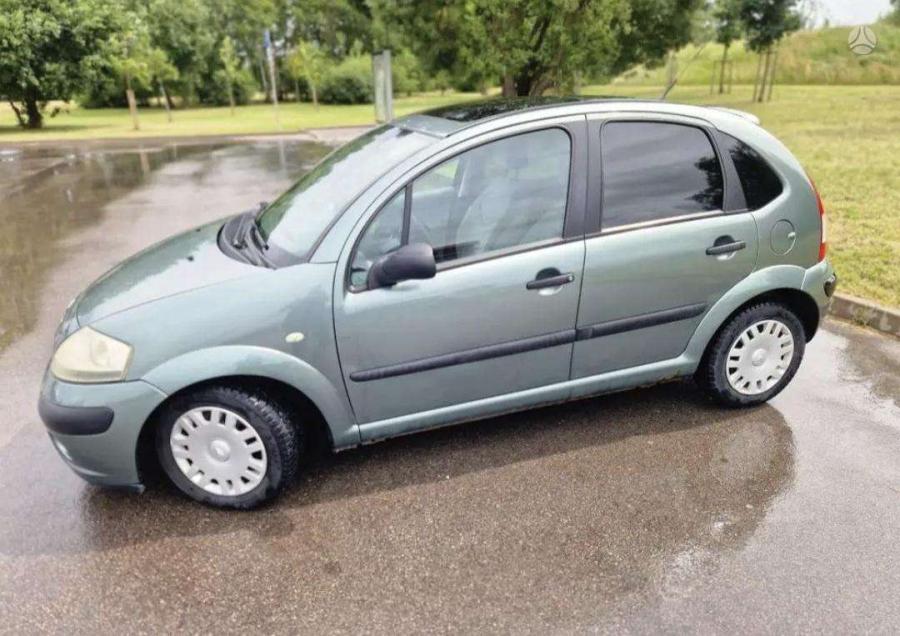 Zaļš Citroen C3 2007 Panevēža, ar dzinēja tilpumu 1.12 L un nobraukumu 128 tūkst. km par 650 €, foto 1 vietnē AUTOMOTO.COM.LV