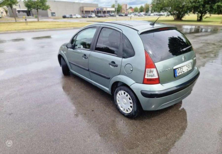 Zaļš Citroen C3 2007 Panevēža, ar dzinēja tilpumu 1.12 L un nobraukumu 128 tūkst. km par 650 €, foto 3 vietnē AUTOMOTO.COM.LV