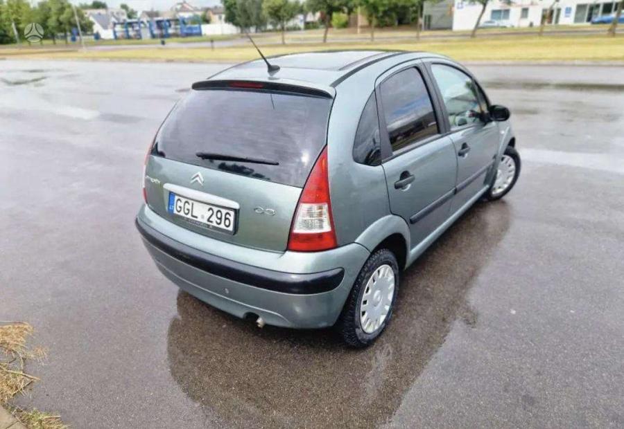 Zaļš Citroen C3 2007 Panevēža, ar dzinēja tilpumu 1.12 L un nobraukumu 128 tūkst. km par 650 €, foto 4 vietnē AUTOMOTO.COM.LV