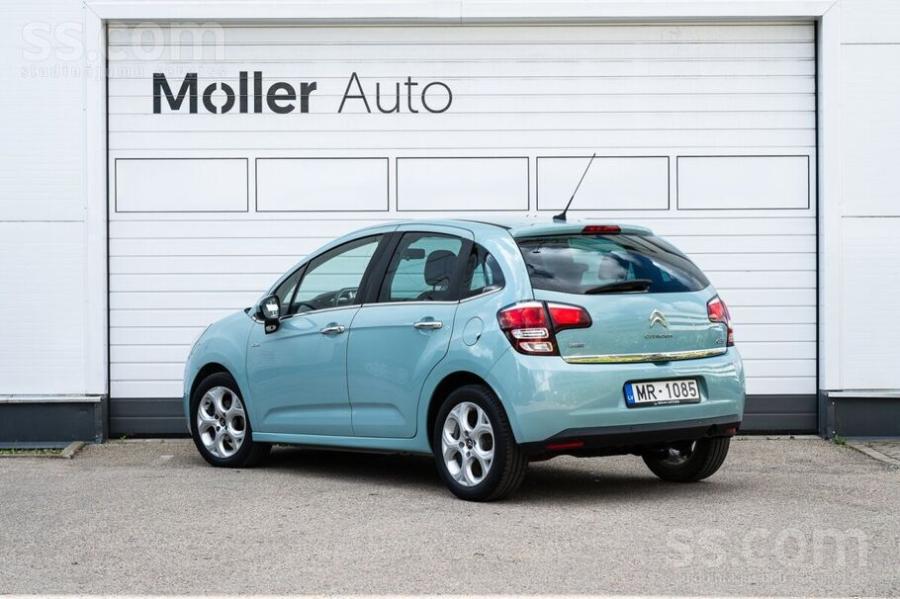 Green Citroen C3 2016 in Riga, with an engine capacity of 1.60 L and mileage of 69 thousand km for 6350 €, photo 4 on AUTOMOTO.COM.LV