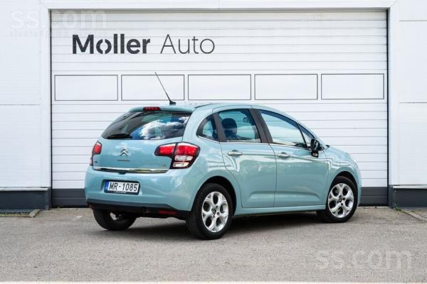 Green Citroen C3 2016 in Riga, with an engine capacity of 1.60 L and mileage of 69 thousand km for 6950 €, photo 5 on AUTOMOTO.COM.LV