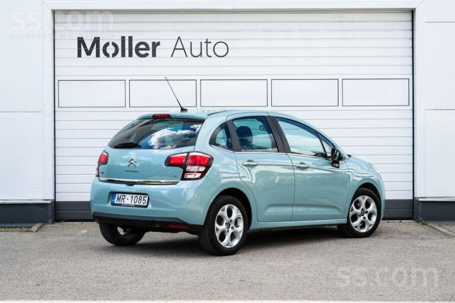 Green Citroen C3 2016 in Riga, with an engine capacity of 1.60 L and mileage of 69 thousand km for 6350 €, photo 5 on AUTOMOTO.COM.LV