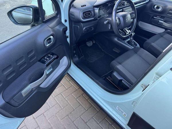 Zaļš Citroen C3 2017 Kauņa, ar dzinēja tilpumu 1.20 L un nobraukumu 127 tūkst. km par 6850 €, foto 11 vietnē AUTOMOTO.COM.LV