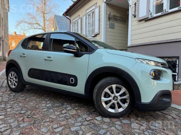 Green Citroen C3 2017 in Cesis, with an engine capacity of 1.20 L and mileage of 0 thousand km for 6990 €, photo 2 on AUTOMOTO.COM.LV