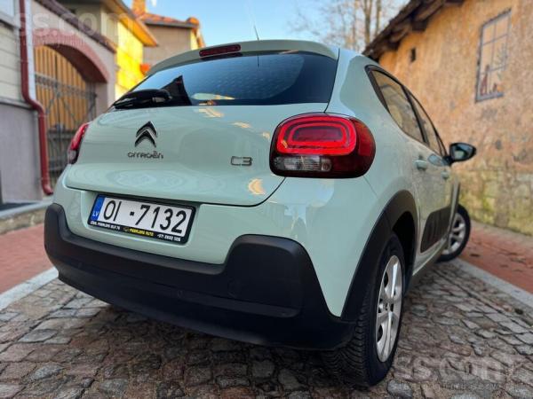 Green Citroen C3 2017 in Cesis, with an engine capacity of 1.20 L and mileage of 0 thousand km for 6990 €, photo 5 on AUTOMOTO.COM.LV