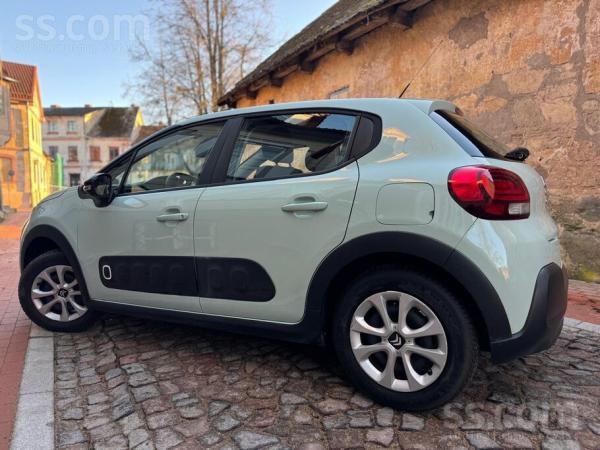Green Citroen C3 2017 in Cesis, with an engine capacity of 1.20 L and mileage of 0 thousand km for 6990 €, photo 8 on AUTOMOTO.COM.LV