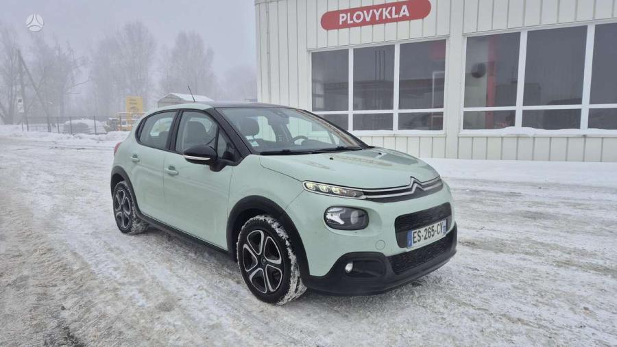 Zaļš Citroen C3 2017 Tauragė, ar dzinēja tilpumu 1.20 L un nobraukumu 163 tūkst. km par 4200 €, foto 4 vietnē AUTOMOTO.COM.LV