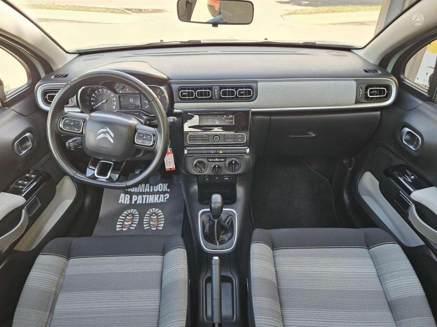 Zaļš Citroen C3 2017 Šauļi, ar dzinēja tilpumu 1.20 L un nobraukumu 196 tūkst. km par 4950 €, foto 13 vietnē AUTOMOTO.COM.LV