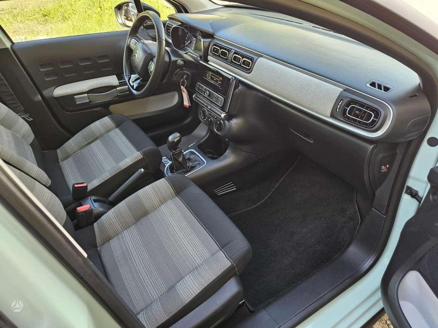 Zaļš Citroen C3 2017 Šauļi, ar dzinēja tilpumu 1.20 L un nobraukumu 196 tūkst. km par 4950 €, foto 17 vietnē AUTOMOTO.COM.LV