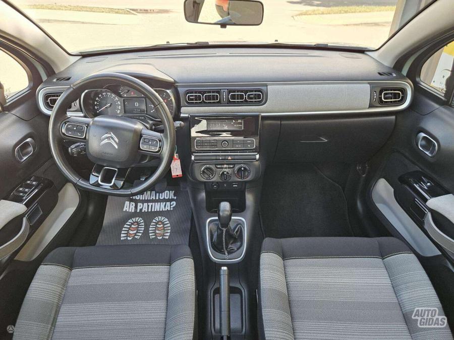Zaļš Citroen C3 2017 Šauļi, ar dzinēja tilpumu 1.20 L un nobraukumu 196 tūkst. km par 4950 €, foto 13 vietnē AUTOMOTO.COM.LV