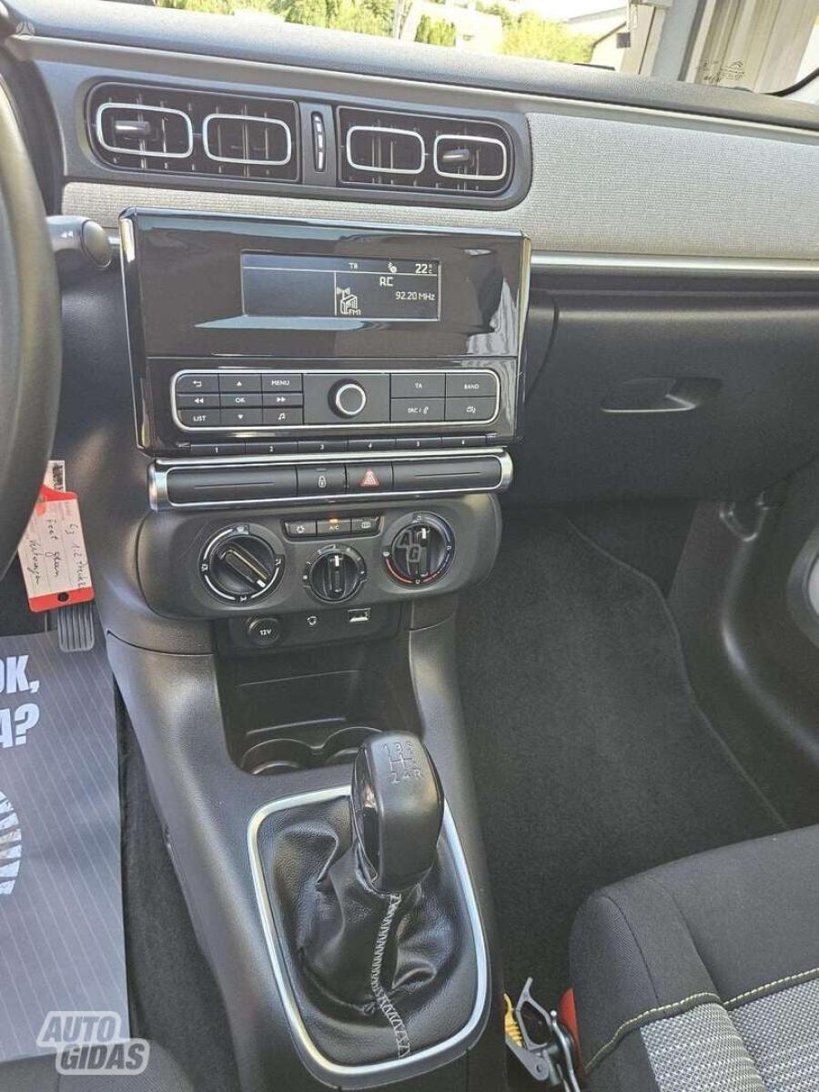 Zaļš Citroen C3 2017 Šauļi, ar dzinēja tilpumu 1.20 L un nobraukumu 196 tūkst. km par 4950 €, foto 21 vietnē AUTOMOTO.COM.LV