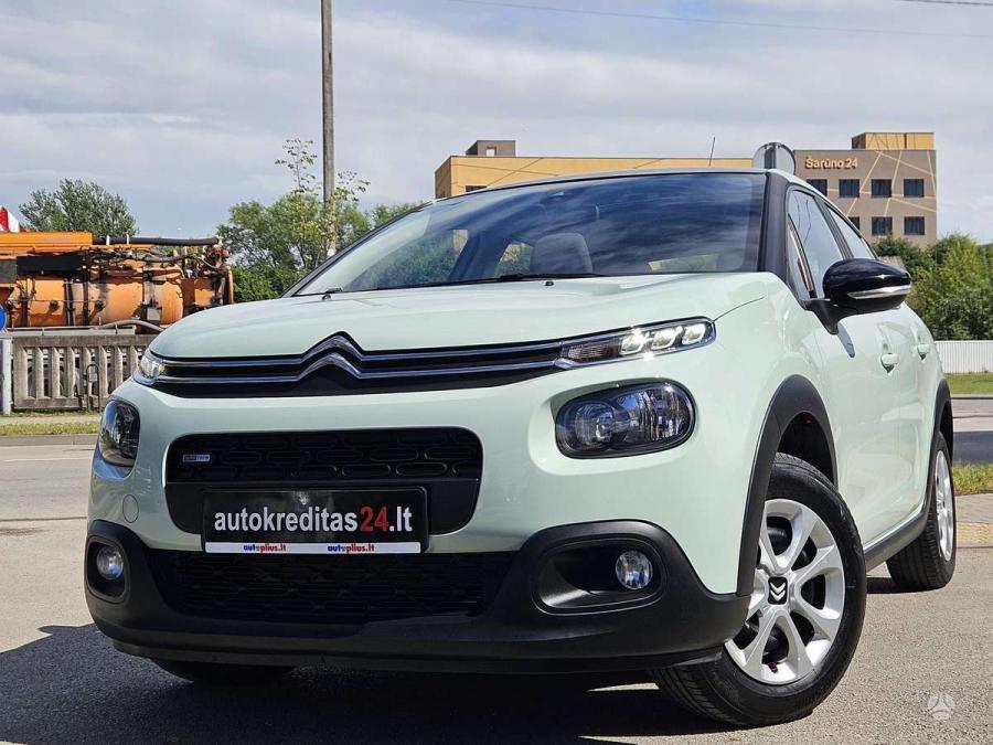 Green Citroen C3 2017 in Siauliai, with an engine capacity of 1.20 L and mileage of 196 thousand km for 4950 €, photo 1 on AUTOMOTO.COM.LV