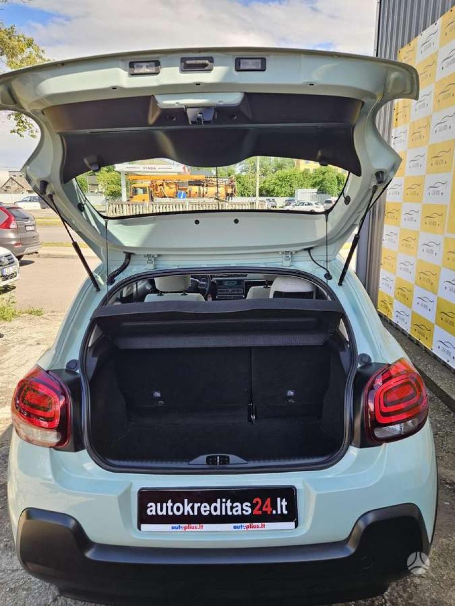 Green Citroen C3 2017 in Siauliai, with an engine capacity of 1.20 L and mileage of 196 thousand km for 4950 €, photo 12 on AUTOMOTO.COM.LV