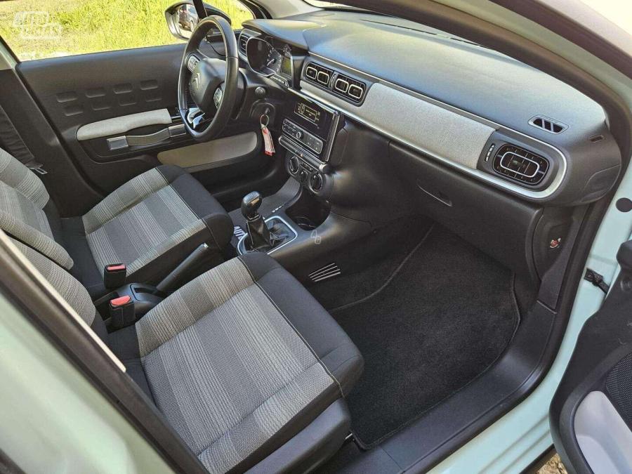 Zaļš Citroen C3 2017 Šauļi, ar dzinēja tilpumu 1.20 L un nobraukumu 196 tūkst. km par 4950 €, foto 15 vietnē AUTOMOTO.COM.LV