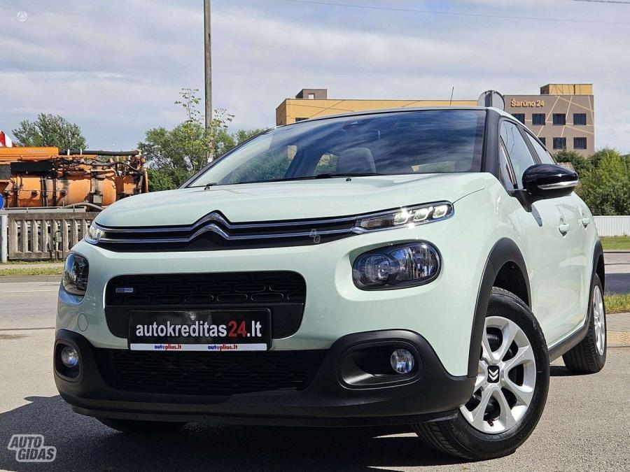 Zaļš Citroen C3 2017 Šauļi, ar dzinēja tilpumu 1.20 L un nobraukumu 196 tūkst. km par 4950 €, foto 1 vietnē AUTOMOTO.COM.LV