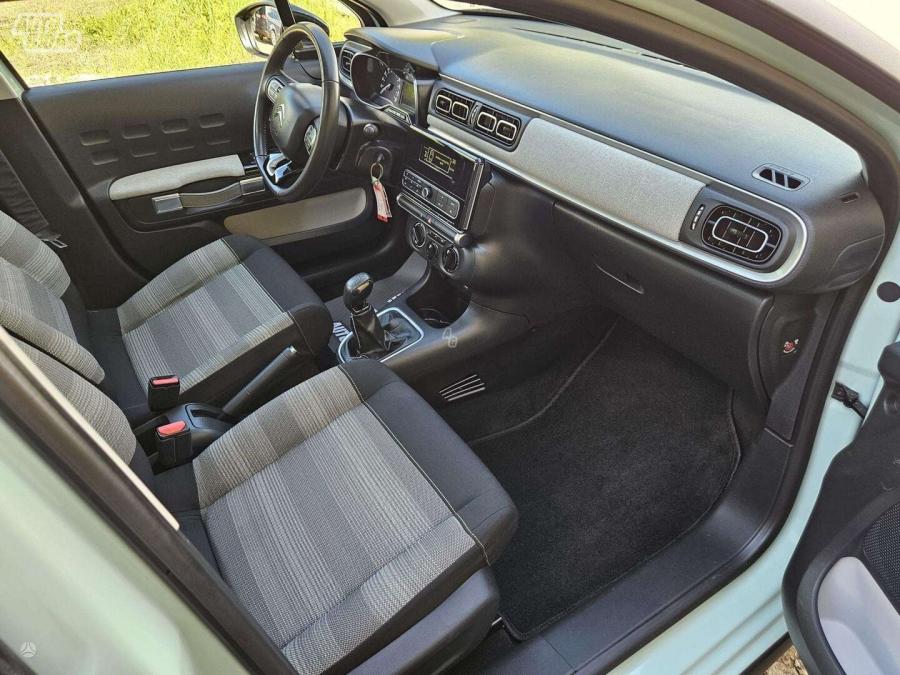 Zaļš Citroen C3 2017 Šauļi, ar dzinēja tilpumu 1.20 L un nobraukumu 196 tūkst. km par 4950 €, foto 14 vietnē AUTOMOTO.COM.LV