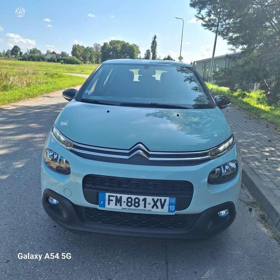 Green Citroen C3 2020 in Taurage, with an engine capacity of 1.50 L and mileage of 111 thousand km for 6900 €, photo 3 on AUTOMOTO.COM.LV