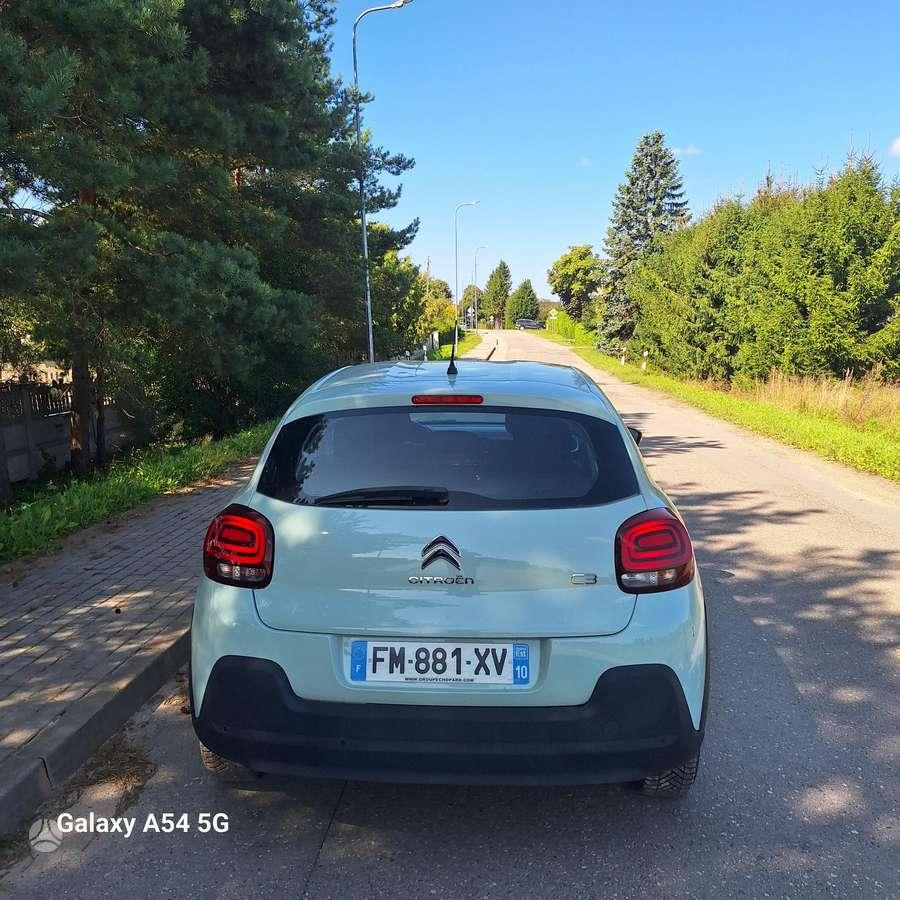 Green Citroen C3 2020 in Taurage, with an engine capacity of 1.50 L and mileage of 111 thousand km for 6900 €, photo 6 on AUTOMOTO.COM.LV