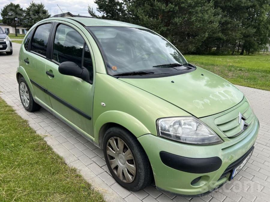 Zaļš Citroen C3 2008 Rīga, ar dzinēja tilpumu 1.60 L un nobraukumu 180 tūkst. km par 270 €, foto 6 vietnē AUTOMOTO.COM.LV